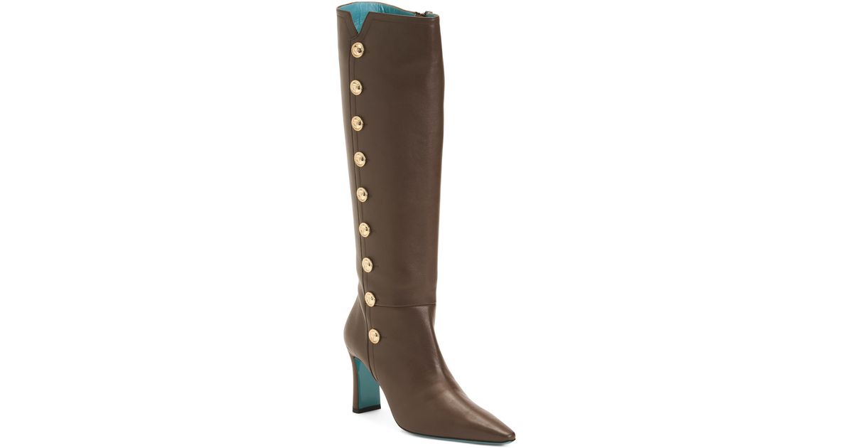 TJ Maxx Leather Fiorellino Tall Boots For Leather in Brown | Lyst