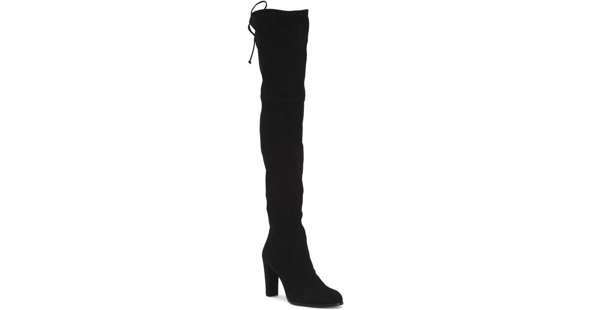 TJ Maxx Suede Highland Boots For in Black | Lyst