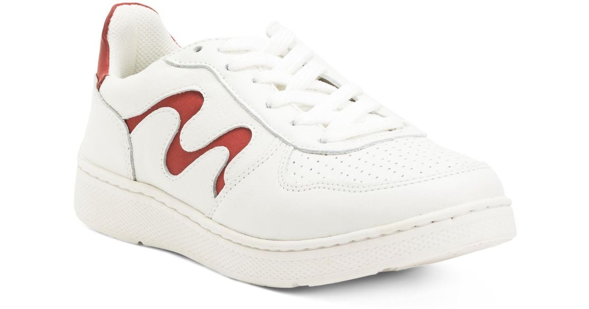 TJ Maxx Leather Ipanema Sneakers For in White | Lyst