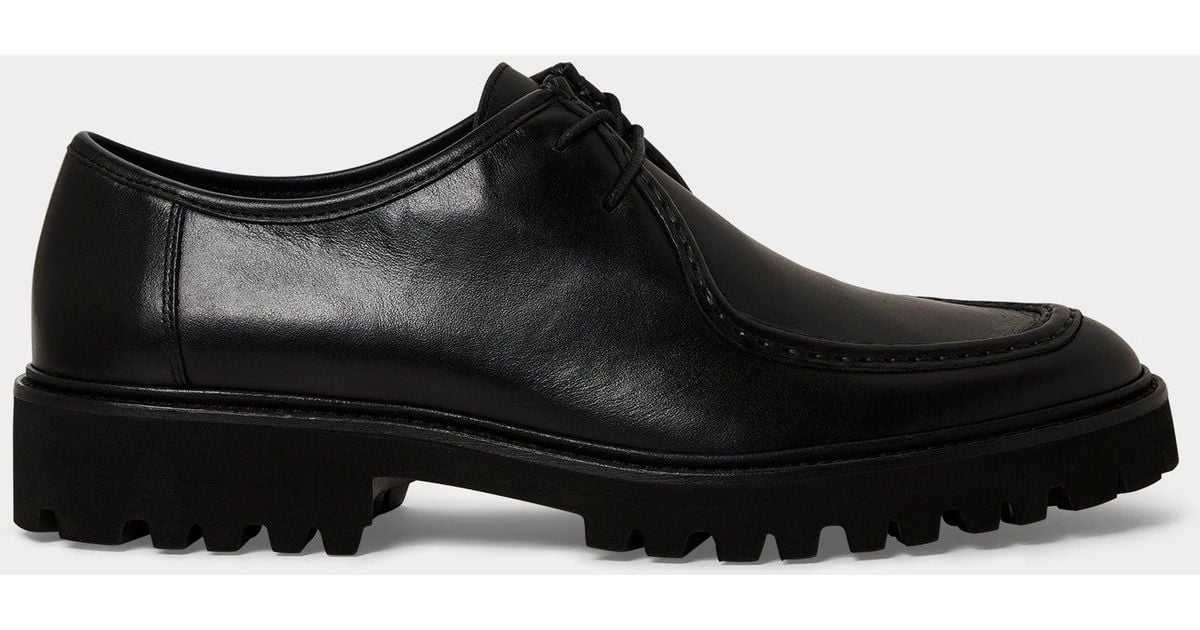 Todd Snyder Italian City Derby Shoe in Black for Men | Lyst