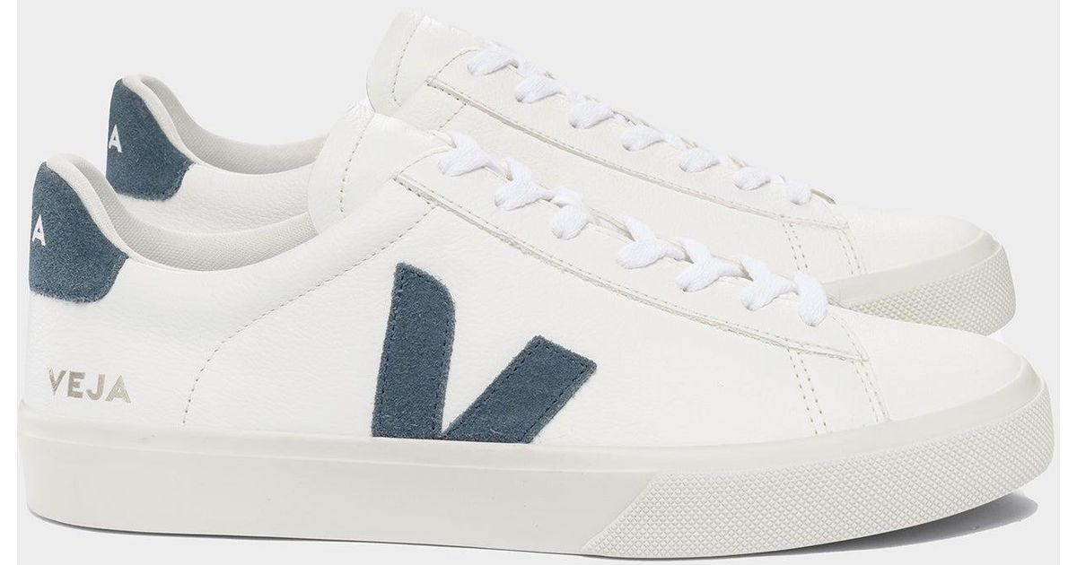 Veja Campo Extra White California Blue in Metallic for Men | Lyst