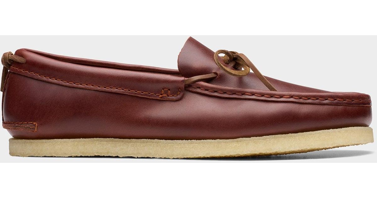 Clarks Godney Mocc in Brown for Men | Lyst