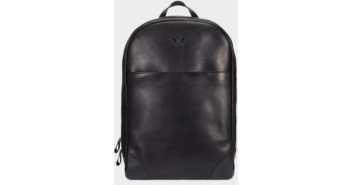 Bennett Winch Leather Backpack in Black for Men | Lyst