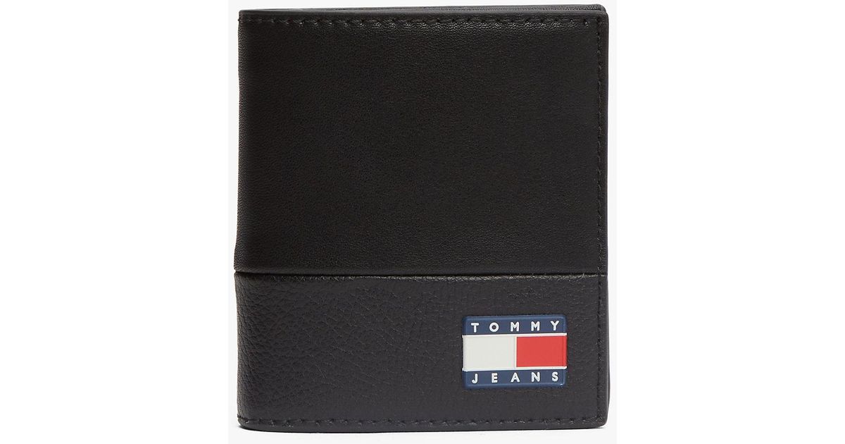 Tommy Hilfiger Heritage Credit Card And Coin Wallet in Black for Men ...
