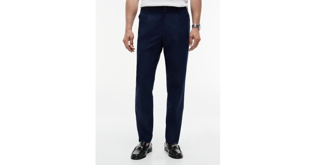 Tommy Hilfiger New York Label Performance Air Dot Trousers in Blue for ...
