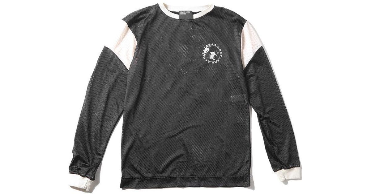Enfants Riches Deprimes Tabac Rat Mesh Shirt in Black for Men | Lyst