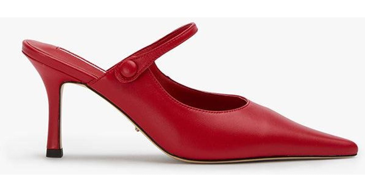 Tony Bianco Stormy Ruby Nappa Dress Shoe in Red | Lyst