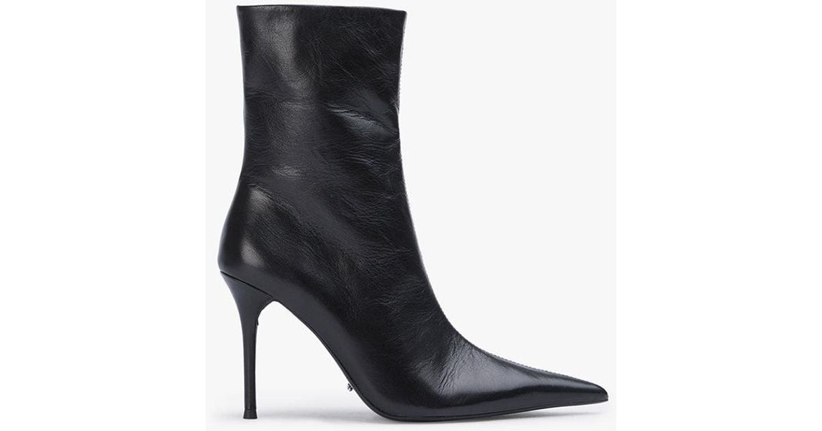 Tony Bianco Iris Vintage Dress Boot Ankle in Black | Lyst