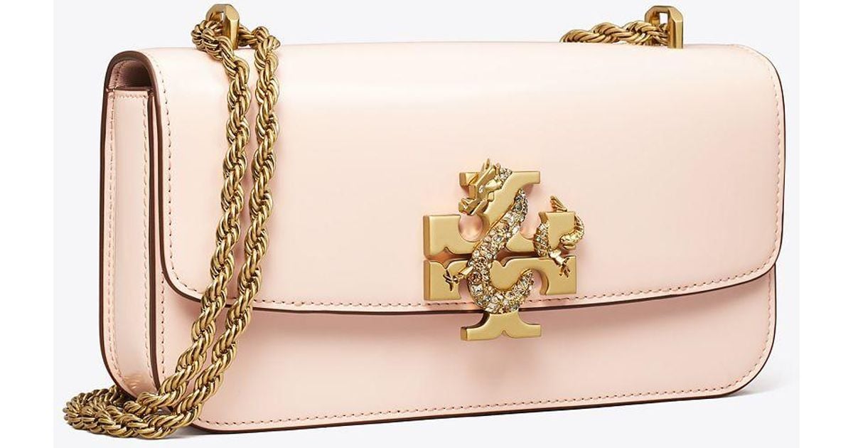 Tory Burch Eleanor Rectangular Bag in Pink | Lyst