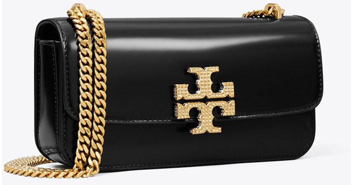 Tory Burch Small Eleanor Rectangular Bag in Black | Lyst