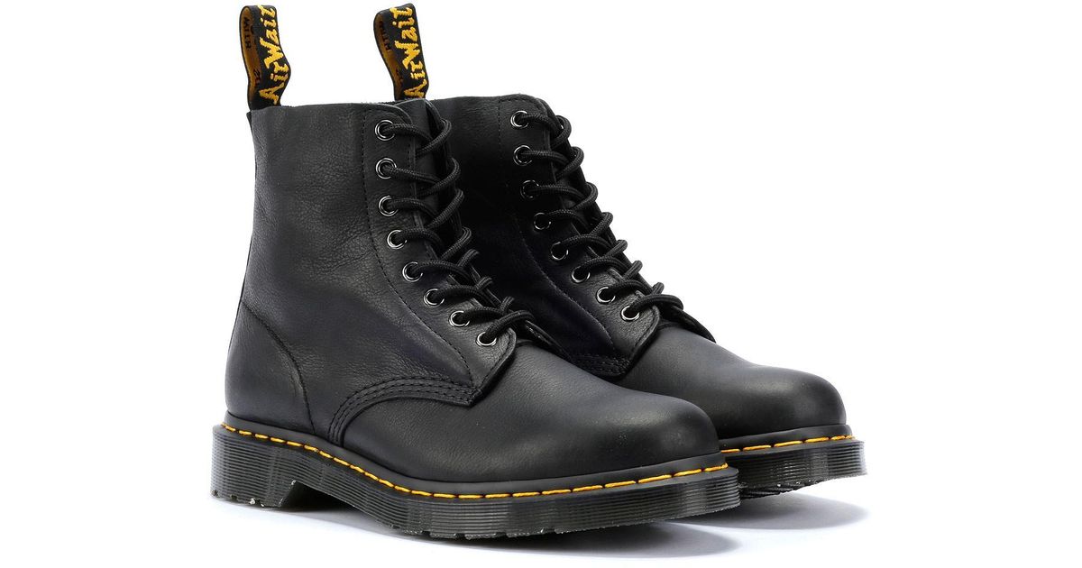 Dr. Martens 1460 Pascal Ambassador Leather Boots in Black | Lyst