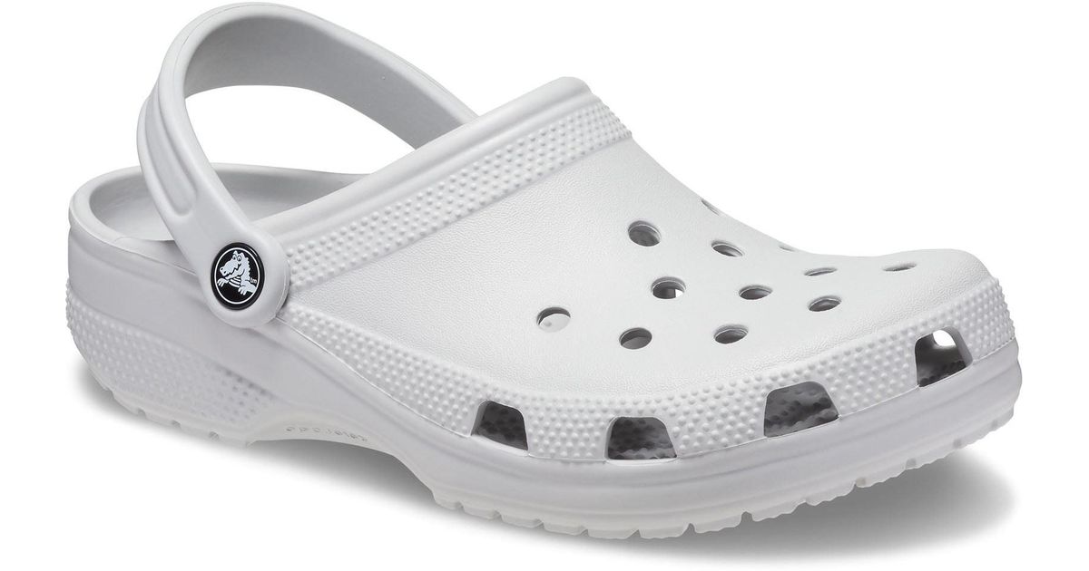 Crocs™ Classic Clog Thermoplastic Atmosphere Clogs in Metallic | Lyst