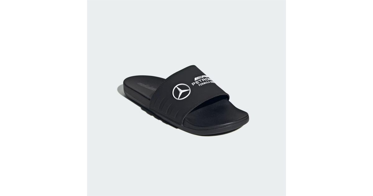 adidas Adilette Comfort Mercedes Slides in Blue | Lyst UK