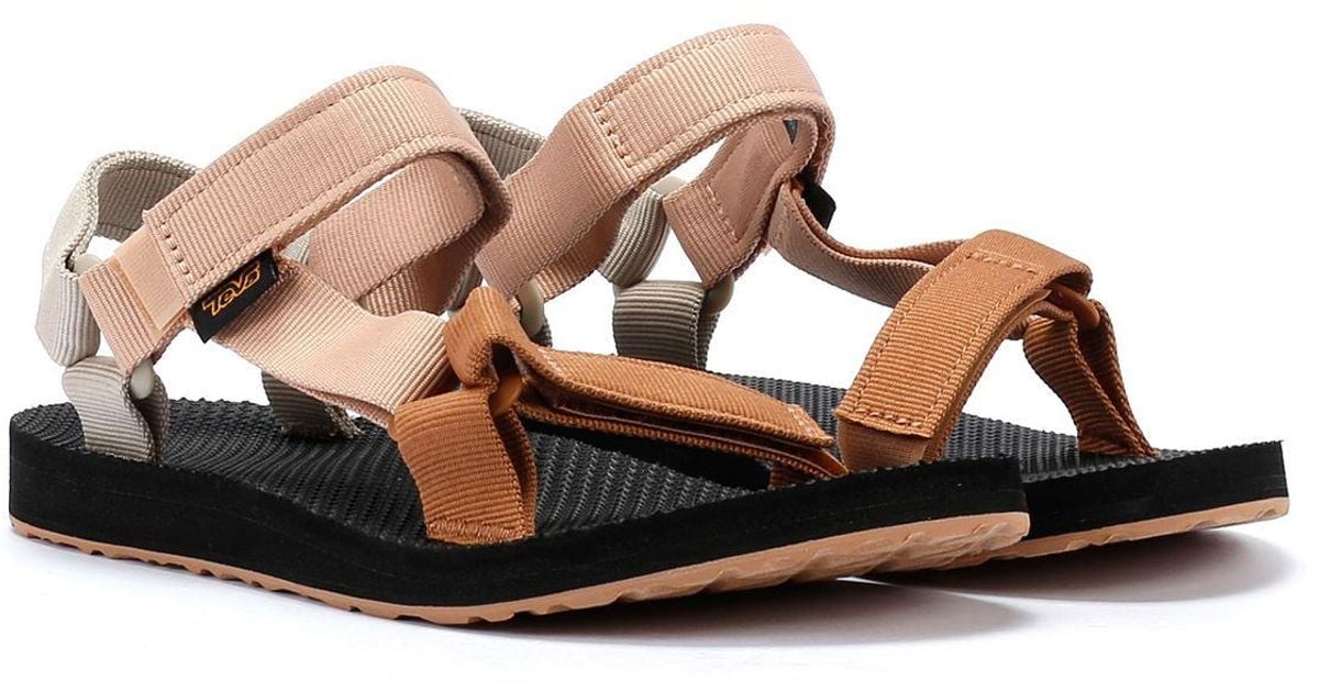 Teva Original Universal Women's Maple Sugar Sandals in Brown | Lyst