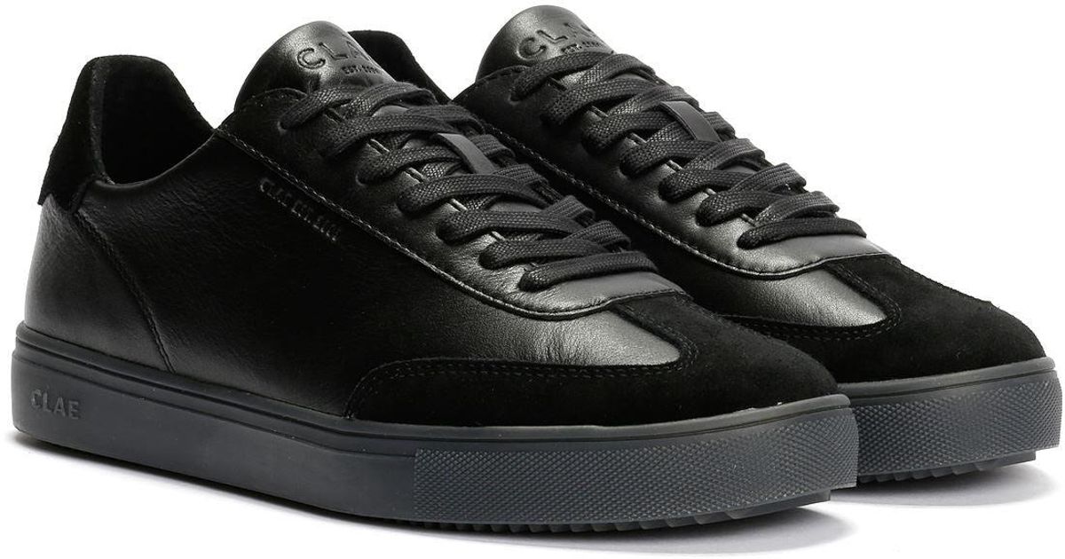 CLAE Deane Leather Clear Trainers in Black for Men | Lyst UK