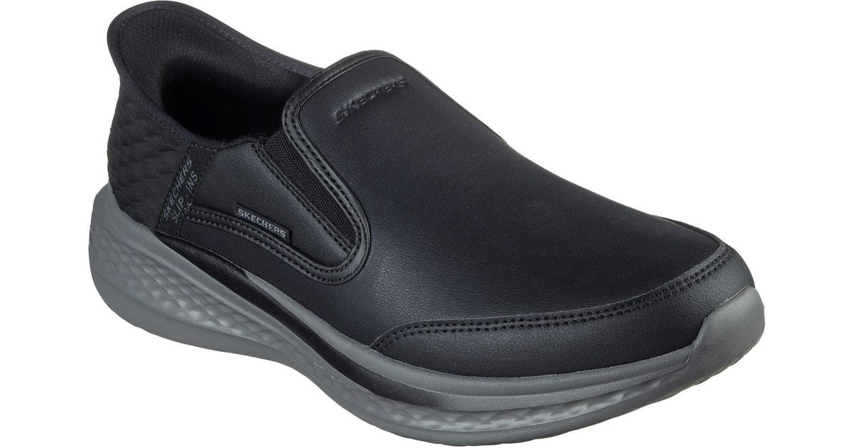 Skechers Slade Cooper 205237-Blk Slip On Shoe in Blue for Men | Lyst
