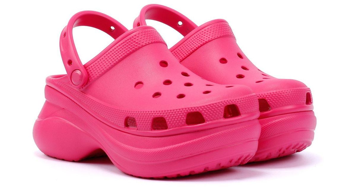 Crocs™ Classic Bae Clogs in Pink | Lyst