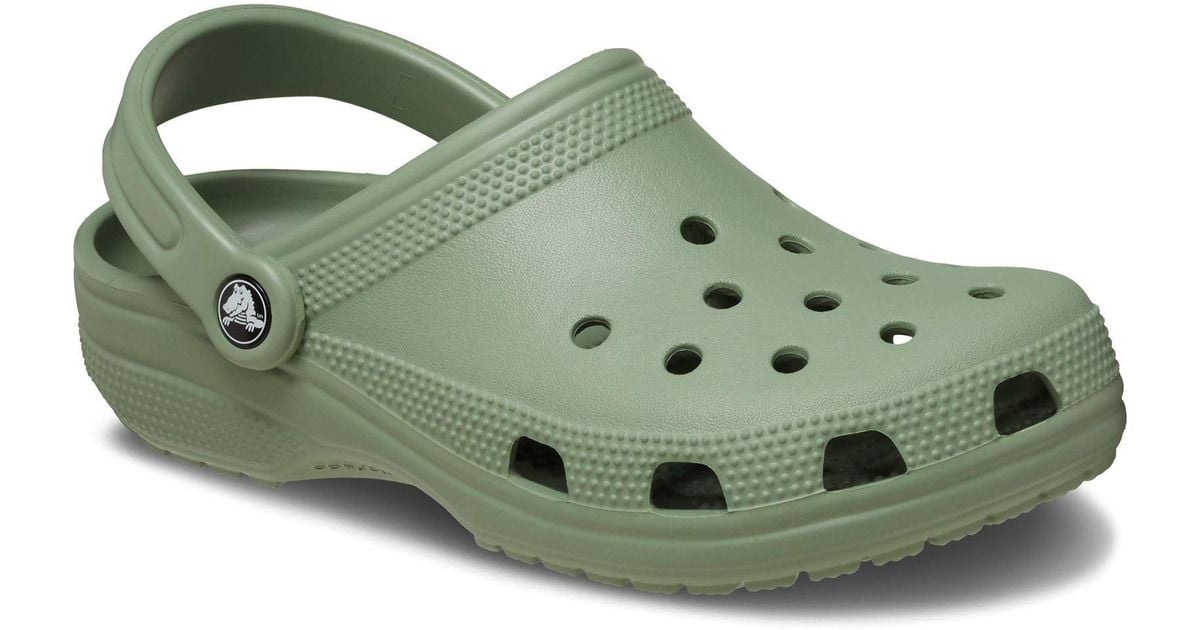 Crocs™ Classic Clog Croslite Rubber Clogs in Green | Lyst UK