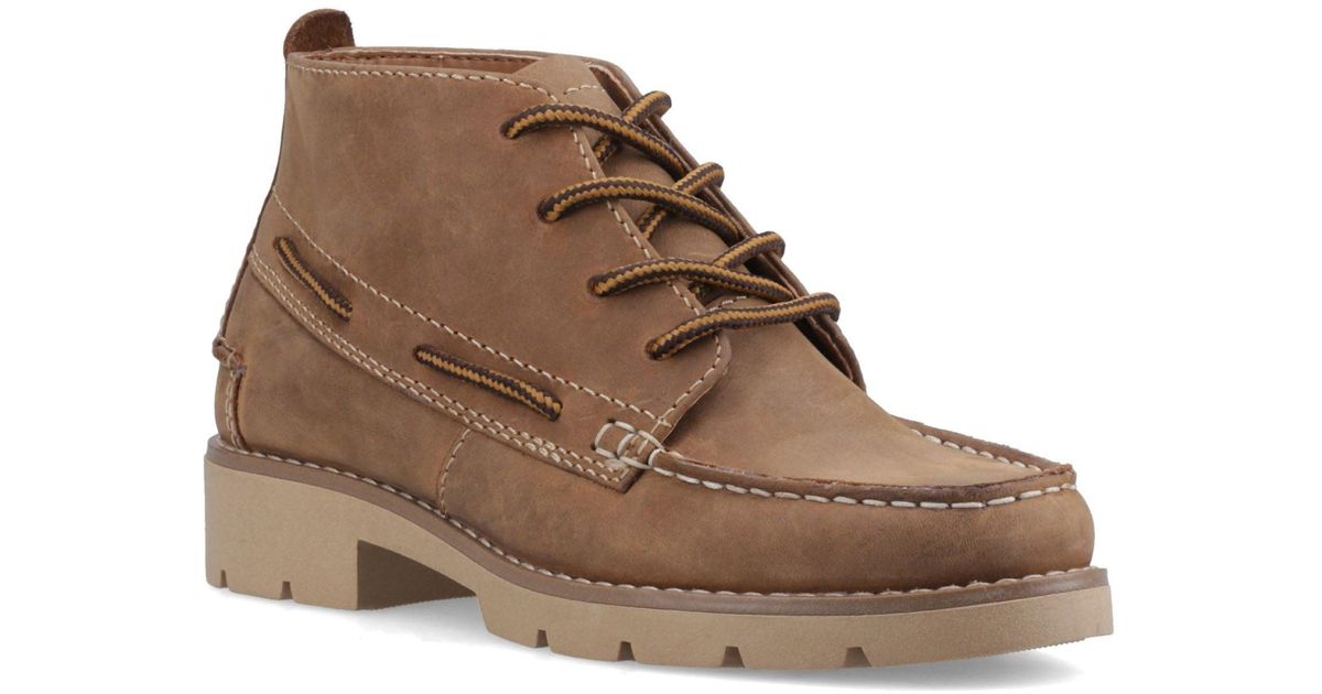 Sperry Top-Sider Savanna Leather Boots in Brown | Lyst UK