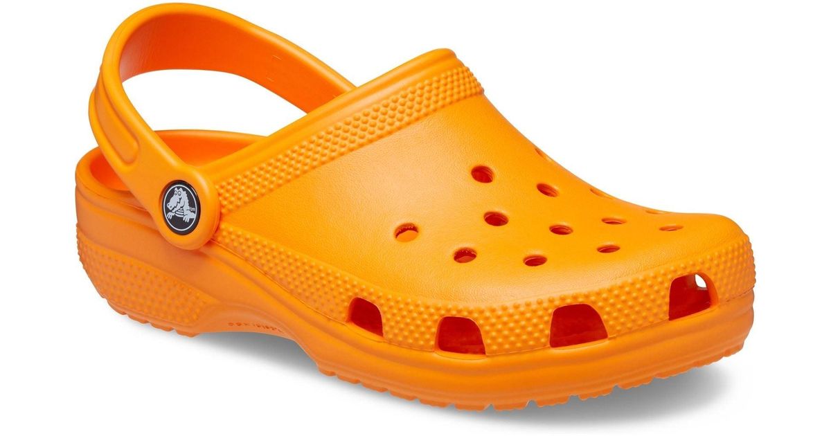 Crocs™ Classic Clogs in Orange | Lyst UK