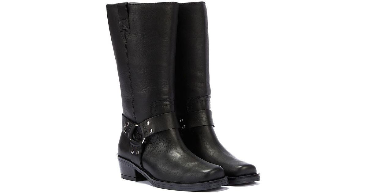 Bronx Trig-Ger High Boots in Black | Lyst