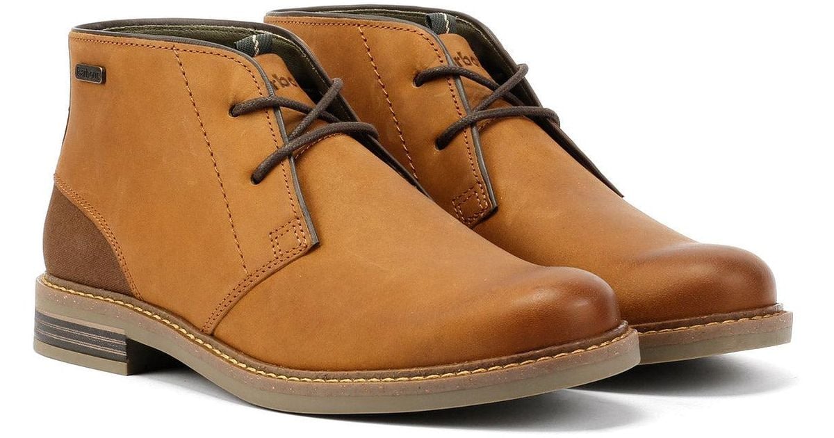 Barbour Mens Redhead Tan Boots in Brown for Men | Lyst UK