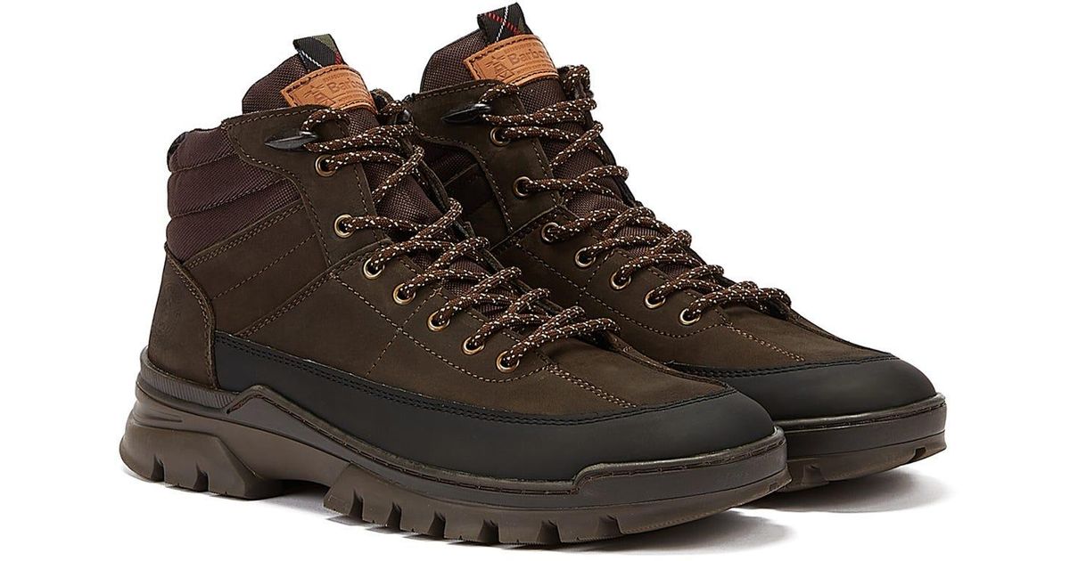 Barbour Asher Choco Boots in Brown for Men | Lyst UK