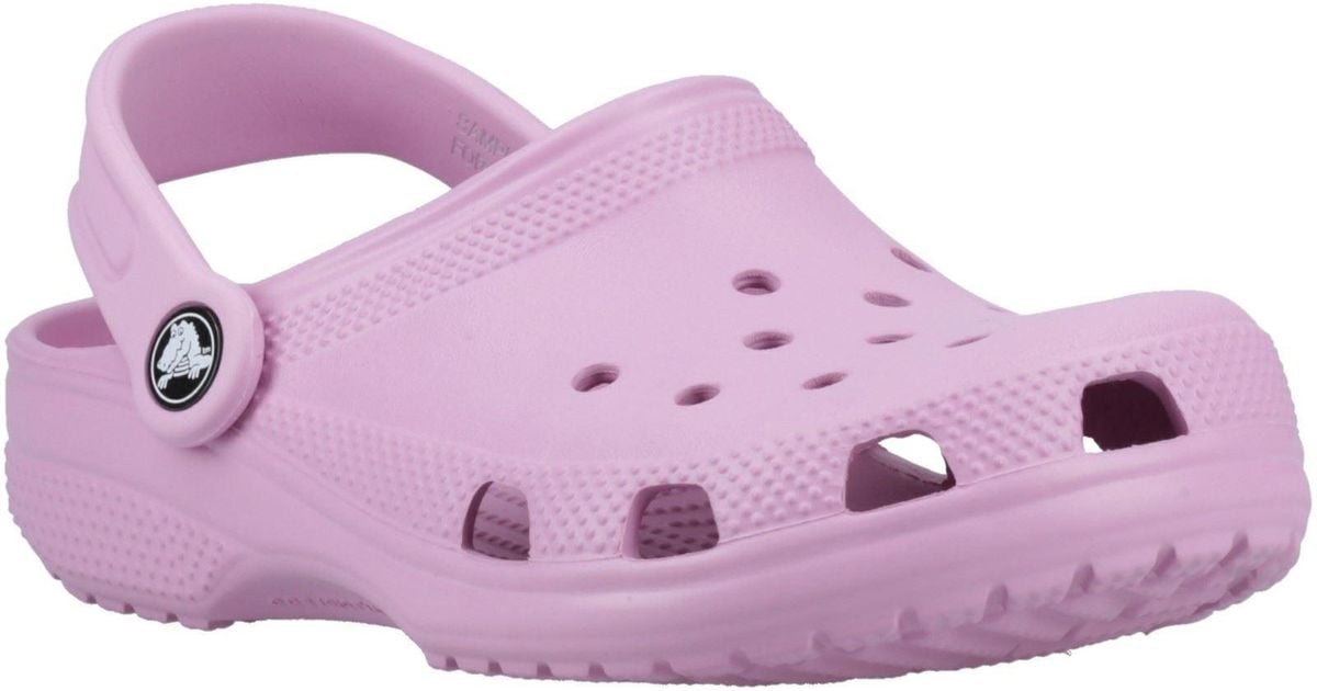 Crocs™ Kids' Classic Clog Thermoplastic Hydrangea Loafers in Purple | Lyst