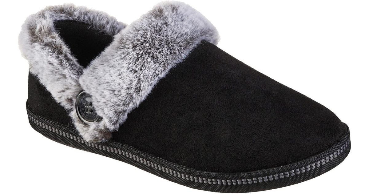 Skechers Cozy Campfire Fresh Toast 167219w-blk Slip On Shoe in Black | Lyst