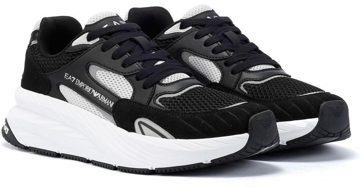 EA7 Crusher Sonic Mix / Trainers Material_Synthetic in Black for Men | Lyst