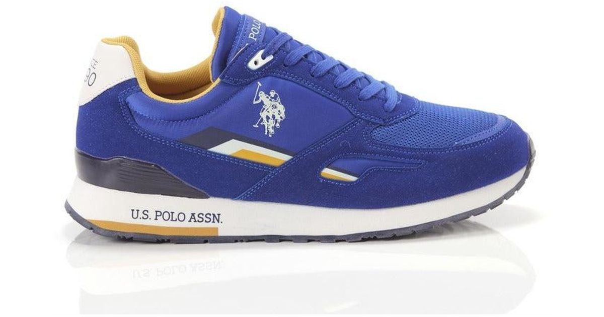 Us Polo Assn Sneakers In Blue For Men Lyst