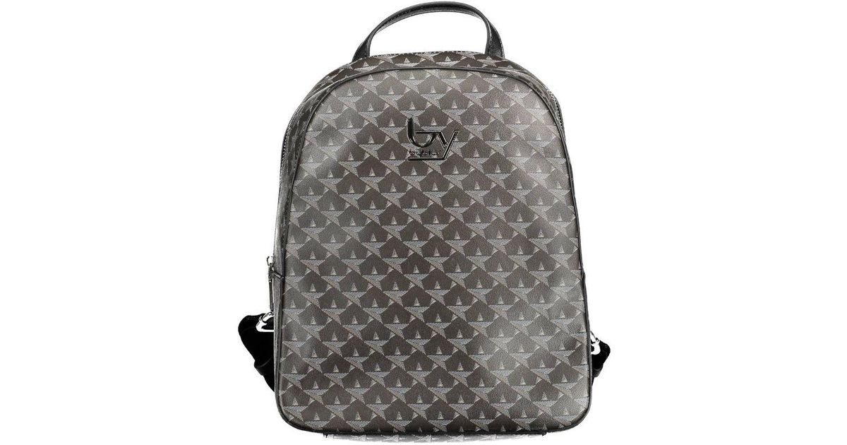 Byblos Black Pvc Backpack in Gray | Lyst