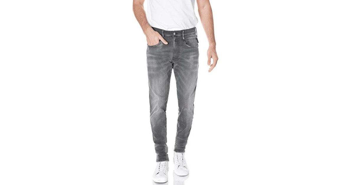 Replay Bronny Shades Jeans in Gray for Men | Lyst