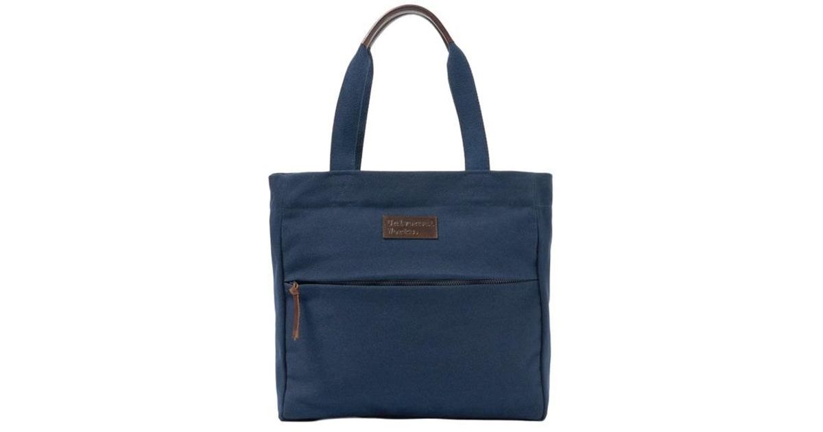 Universal Works Tote Bag in Blue | Lyst