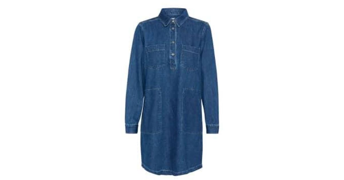 Part Two Stine Dress in Blue | Lyst