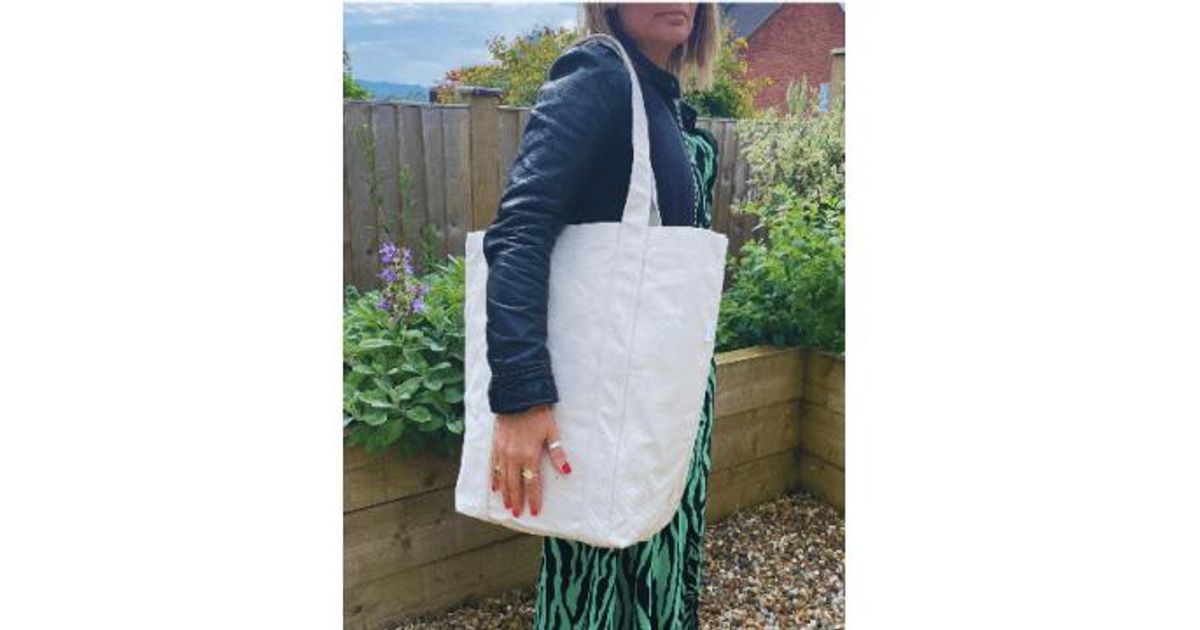 Just Ecochic Personalised Tote Plain in Green | Lyst UK