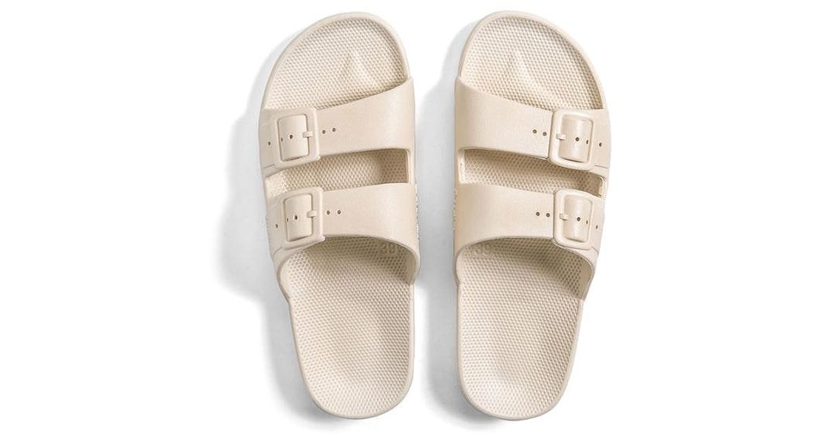 FREEDOM MOSES Slides in Natural | Lyst