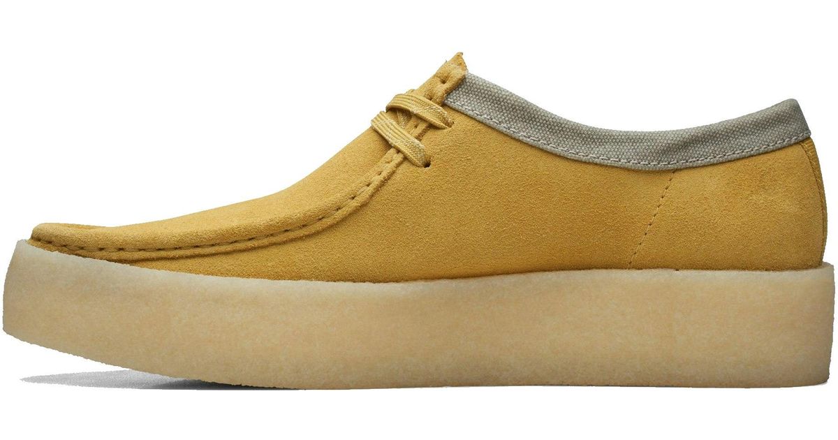 Clarks Wallabee Cup in Black for Men | Lyst