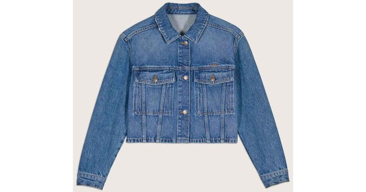 Ba&sh Manon Jacket in Blue | Lyst