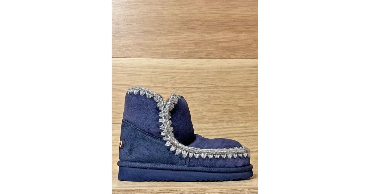 Mou Eskimo 18 Boots Abyss in Blue for Men | Lyst