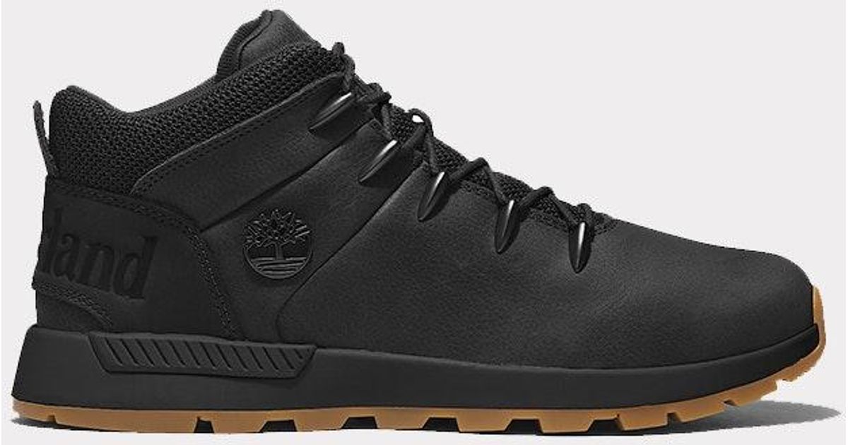Timberland Sprint Trekker Mid Lace in Black for Men | Lyst