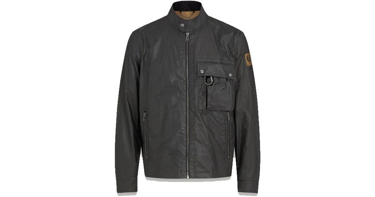 Belstaff Centenary Racer Jacket Sienna in Gray for Men | Lyst