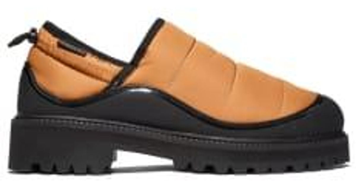 Timberland Wheat Humberto Leon 110 Lug Cupsole Clogs in Blue for Men | Lyst