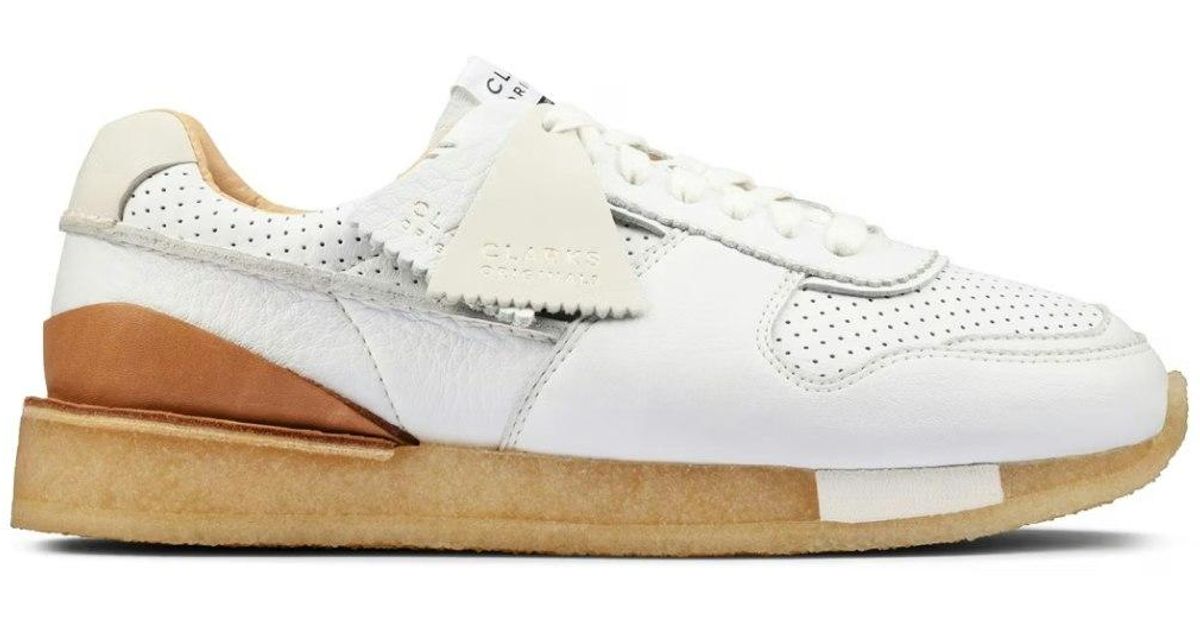 Clarks Trainers in White | Lyst