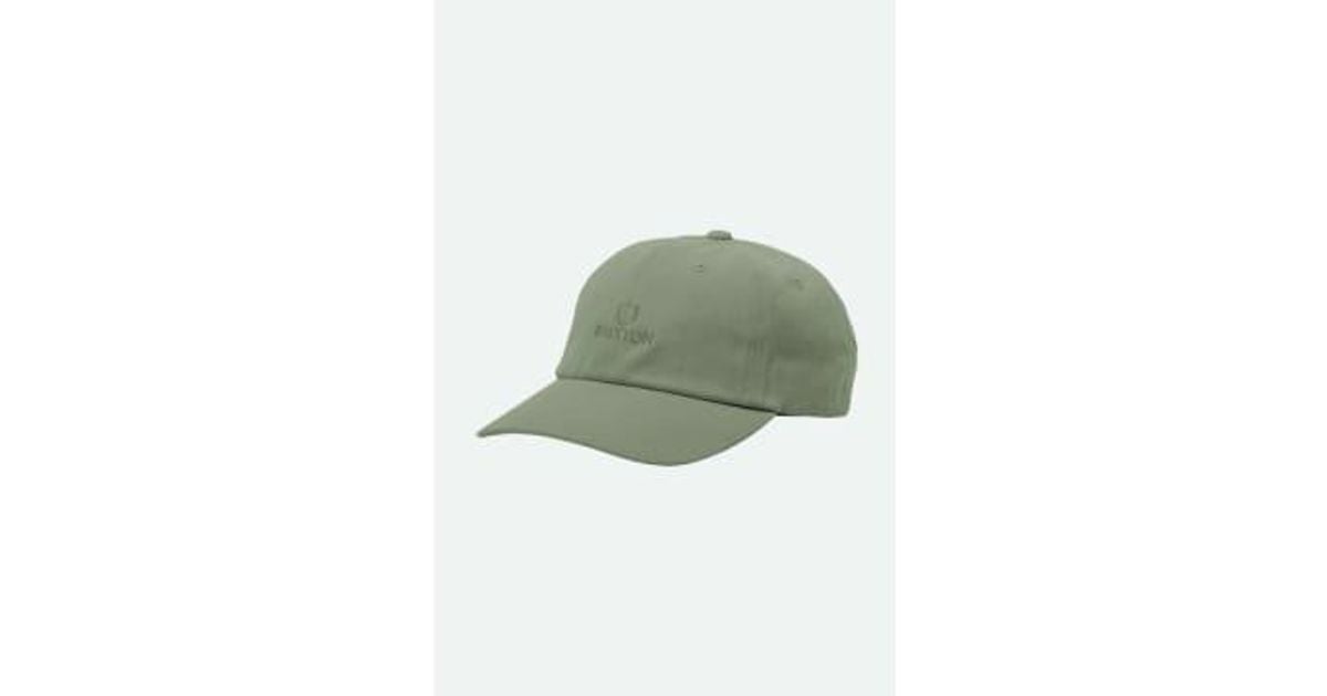 Brixton Alpha Olive Rinse Netplus Lp Adjustable Cap One Size in Green ...