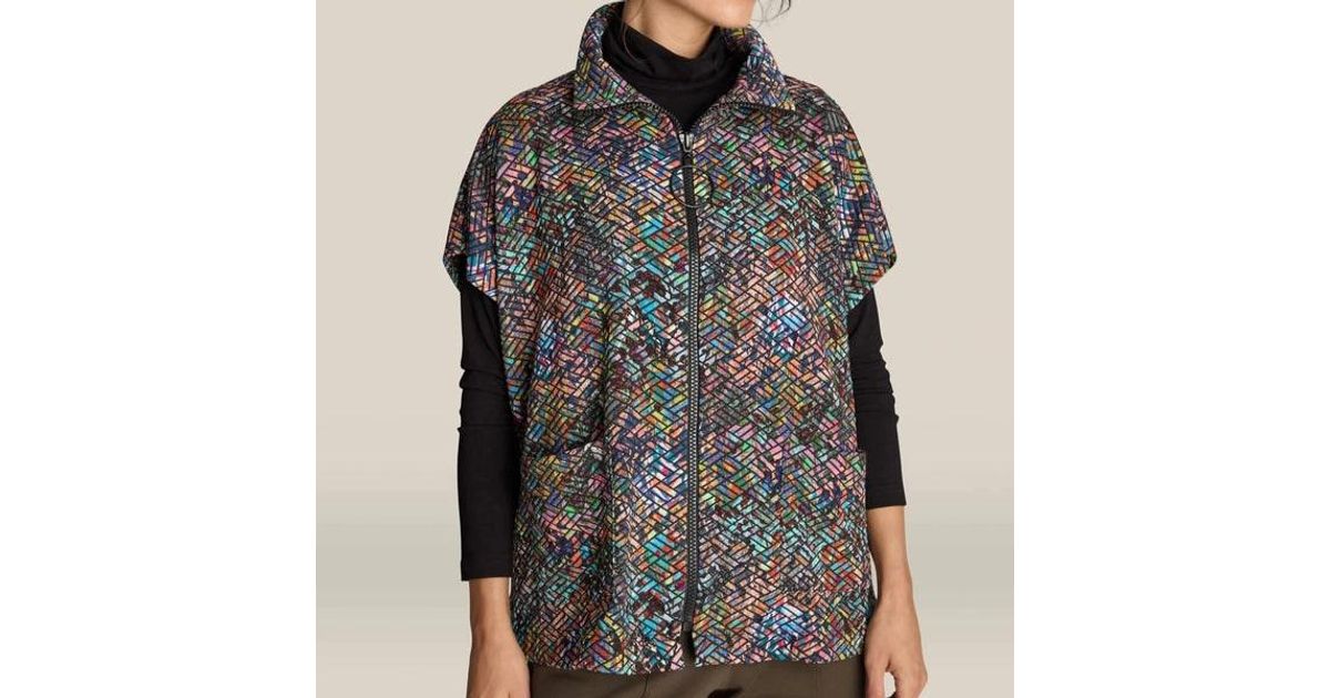 Sahara Diamond Jacquard Jacket in Black | Lyst