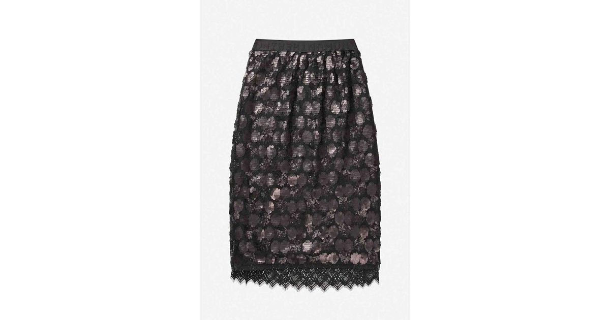Munthe Tabby Skirt in Gray | Lyst
