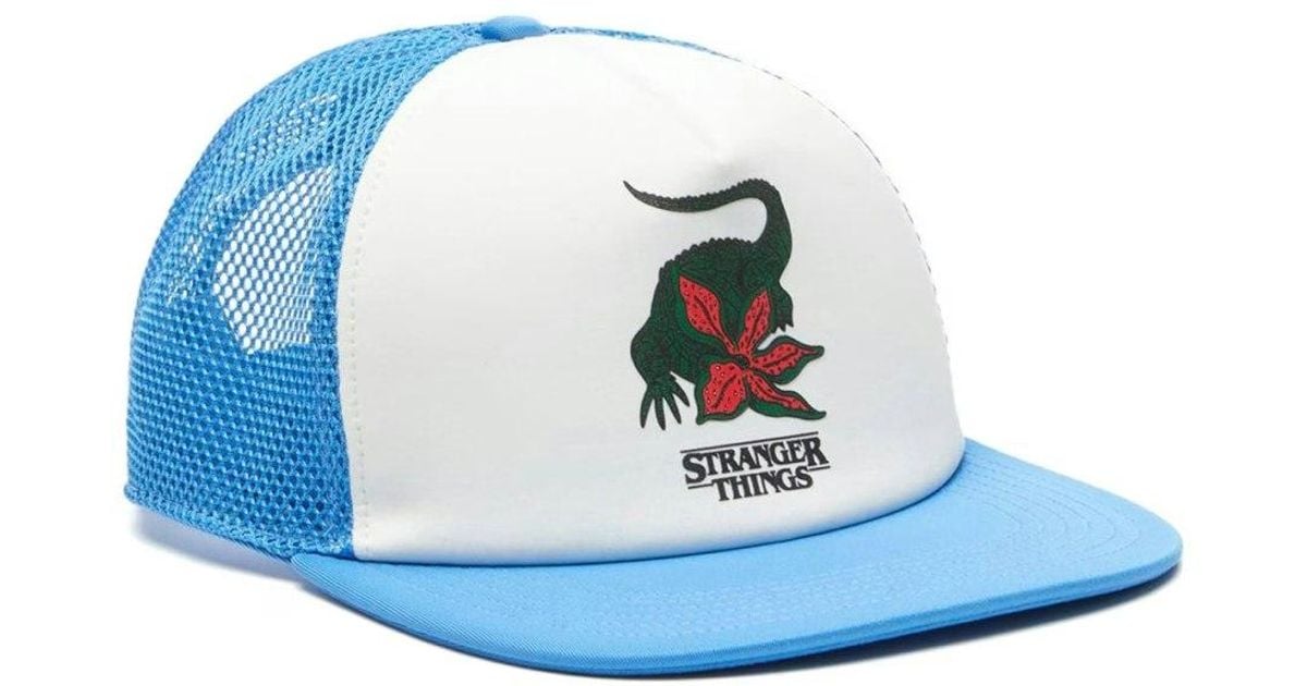 Lacoste X Netflix Stranger Things Logo Baseball Cap in Blue for Men ...