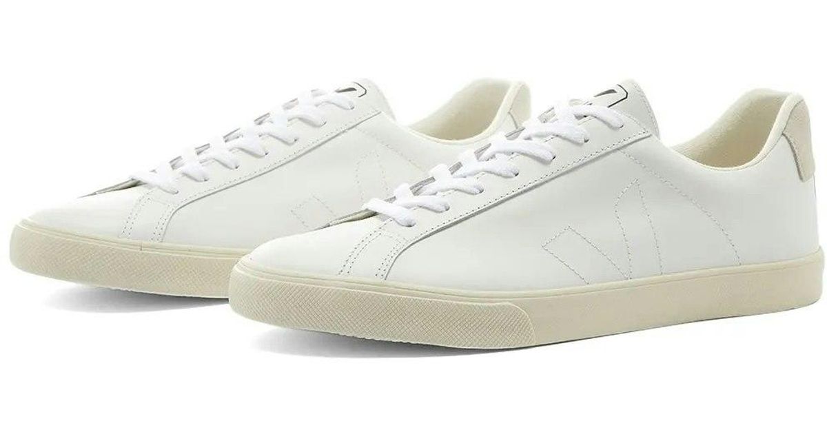 Veja Esplar Clean Leather Sneaker Extra in White for Men | Lyst
