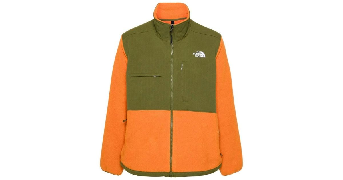 The North Face Small Desert Rust And Forest Ripstop Denali Jacket in ...
